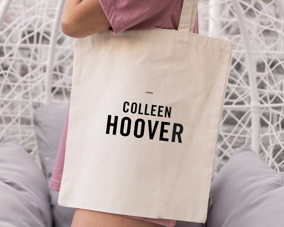 Colleen Hoover Canvas Tote Bag Novel Book Tote Verity It - Etsy