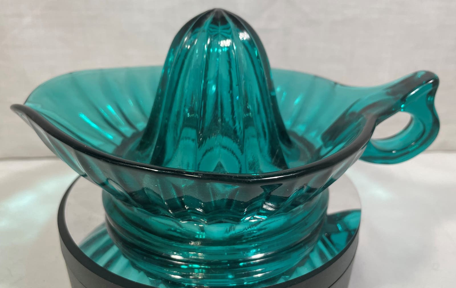 Vintage Jeanette Glass Co Jennyware Ultramarine / Teal Reamer Juicer - Etsy