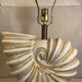 Vintage Coastal Ammonite Nautilus Table Lamp - Etsy