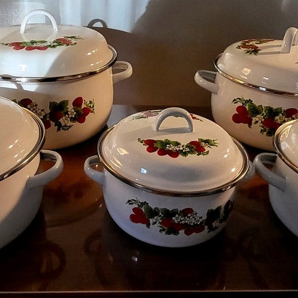 Enamelware Cookware - Etsy