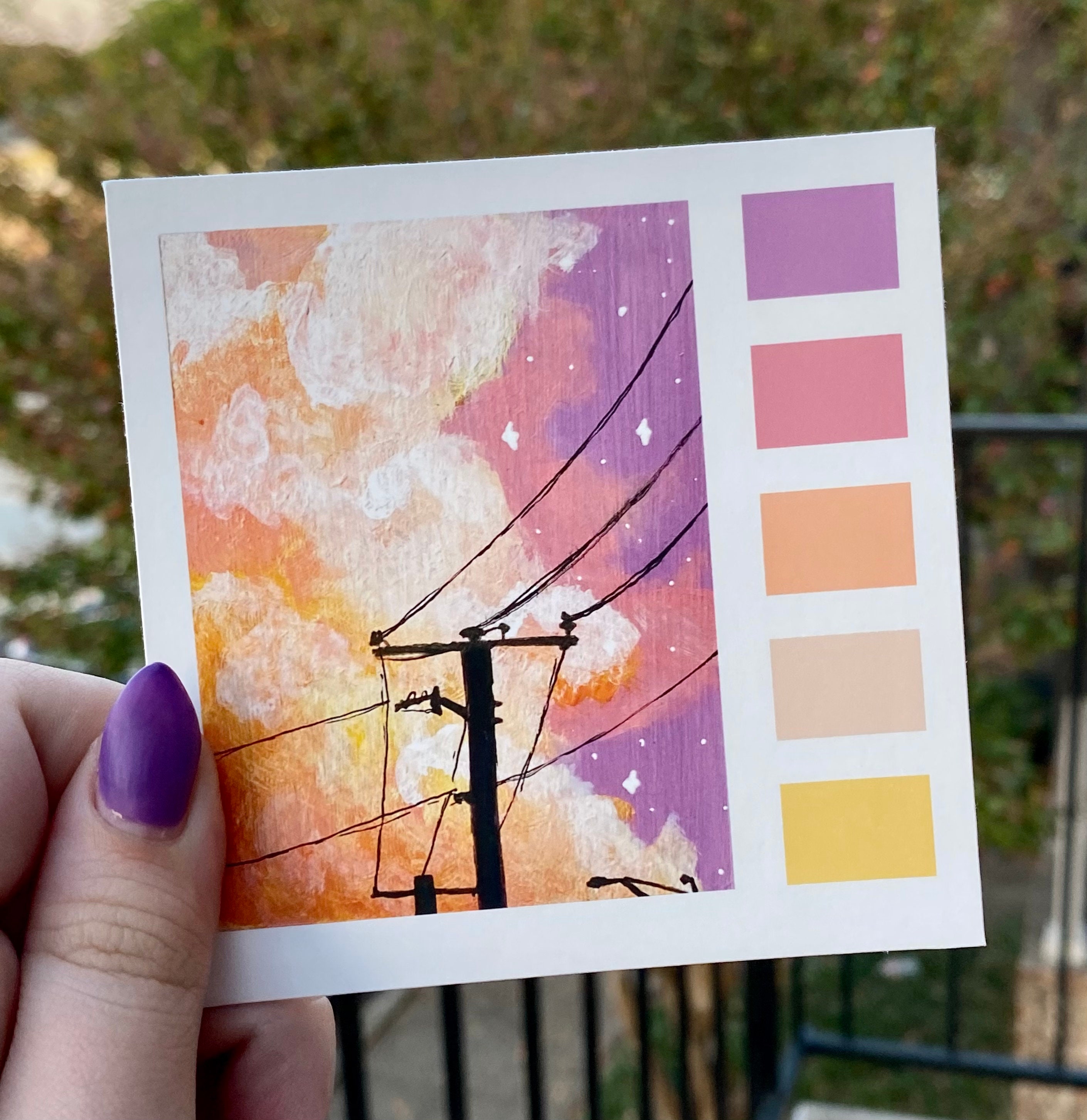 Mini Square Aesthetic Art Prints - Etsy