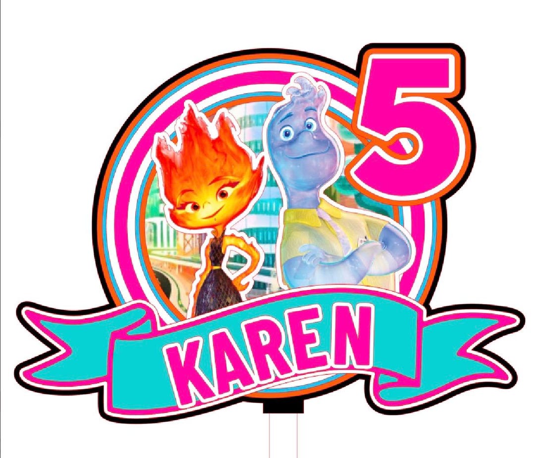 Elemental Cake Topper - Etsy