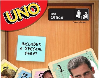 Uno Cards the Office - Etsy