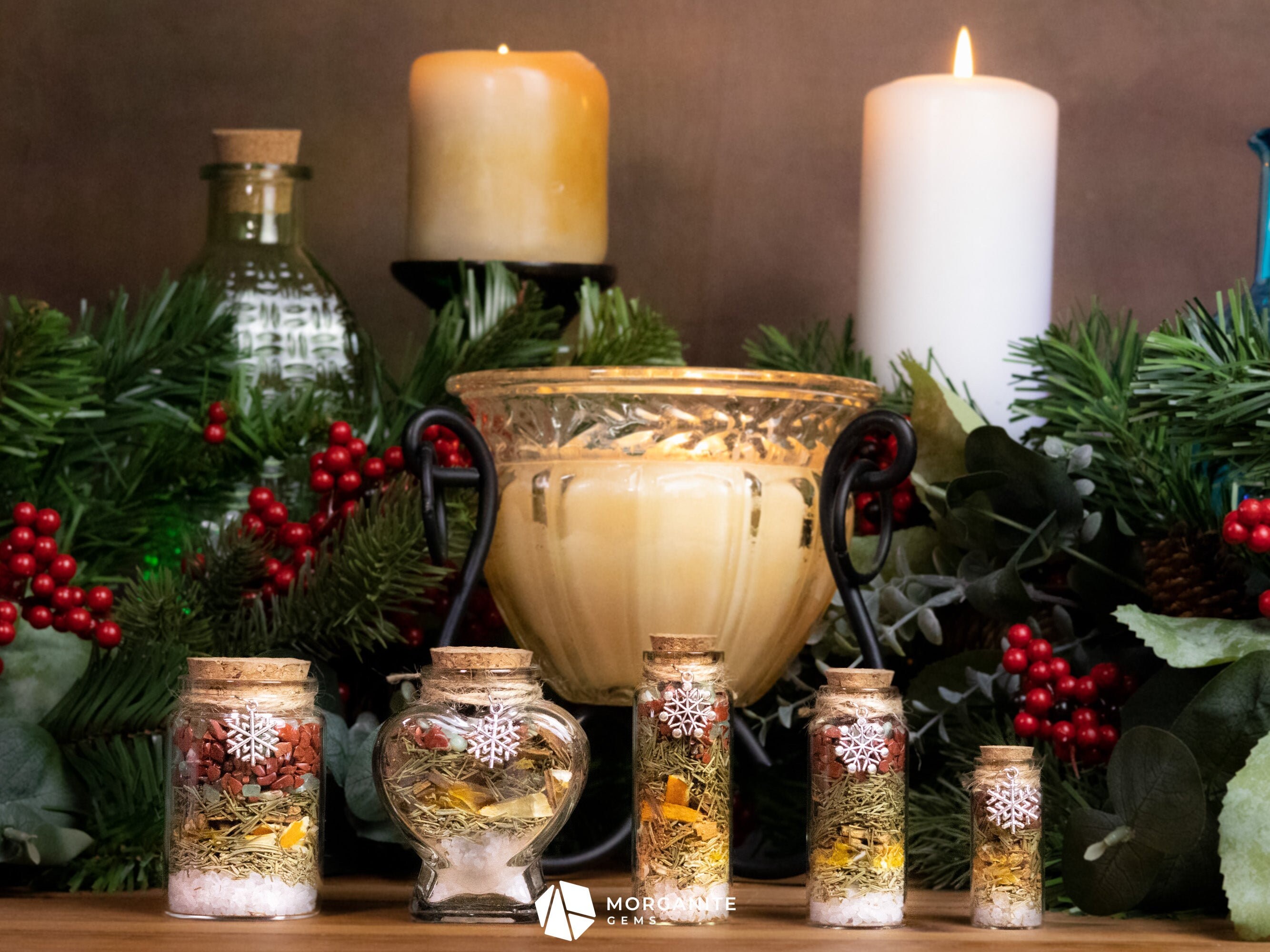 Yule Manifestation Jar Kit, Yule Manifestation Jar, Intention Jar ...