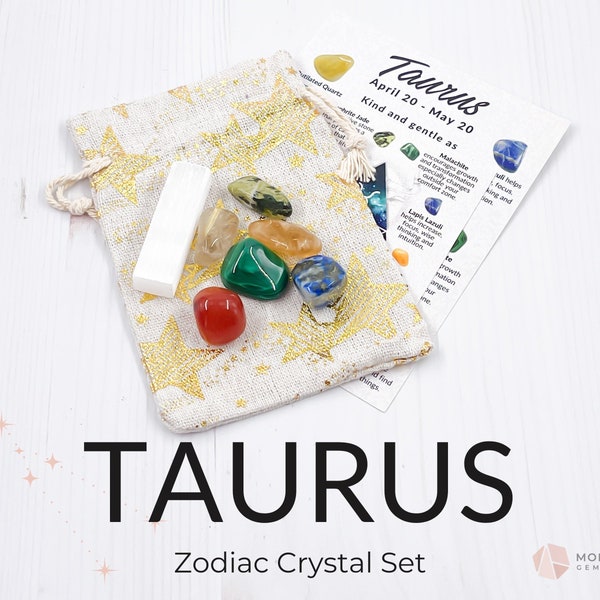 Taurus Crystals - Etsy
