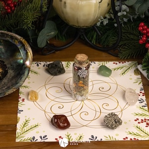 Yule Gift Box Set: Winter Solstice Ritual With Crystals & Candles - Etsy