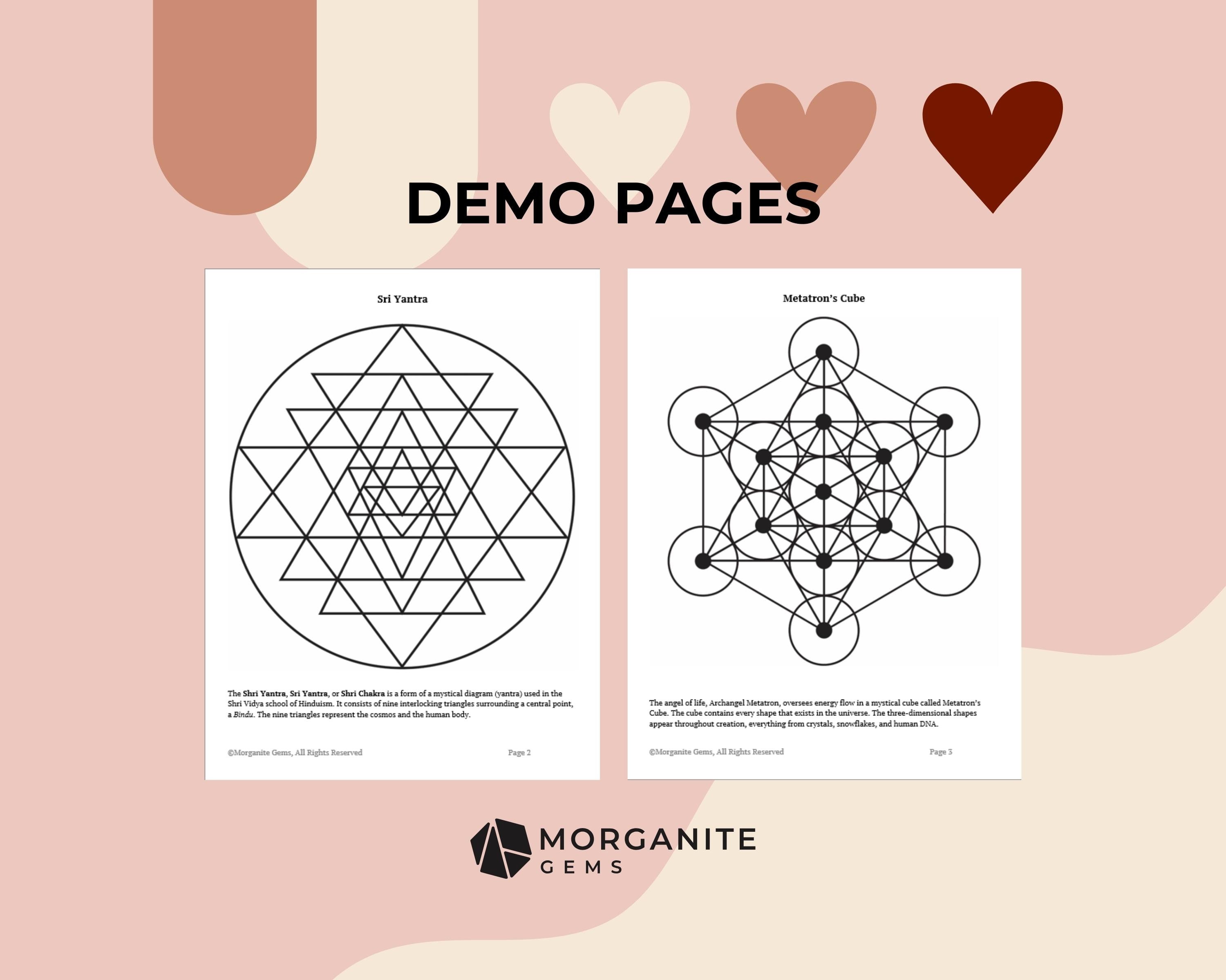 Sacred Geometry Crystal Grid Download Sacred Geometry Grids - Etsy