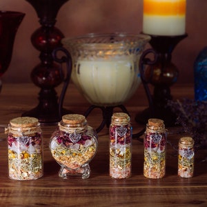 Self-love Manifestation Jar, Self-love Spell Jar, Intention Jar, Spell ...