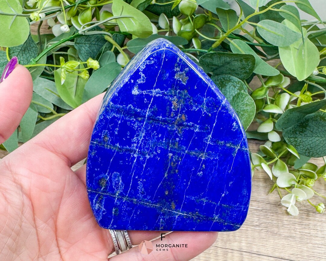 AAA Blue Lapis Lazuli Free Form: Handcrafted Healing Crystal Decor - Etsy