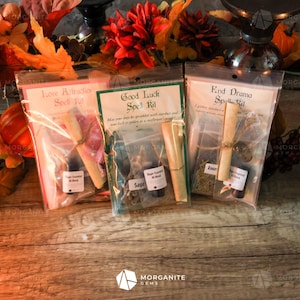 Mini Intention Spell Kit: Beginner Witch Ritual With Instructions - Etsy