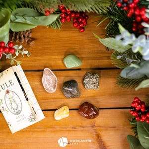 Yule Crystal Set, Winter Solstice Crystal Set, Winter Solstice Kit ...