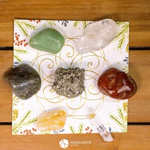 Yule Crystal Set, Winter Solstice Crystal Set, Winter Solstice Kit ...
