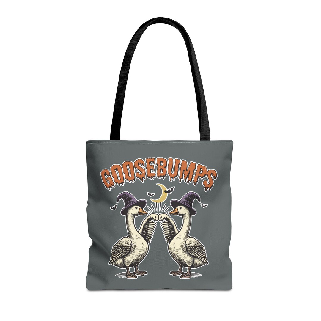 Goosebumps Silly Goose Tote Bag Halloween Goosebumps Tote Halloween ...