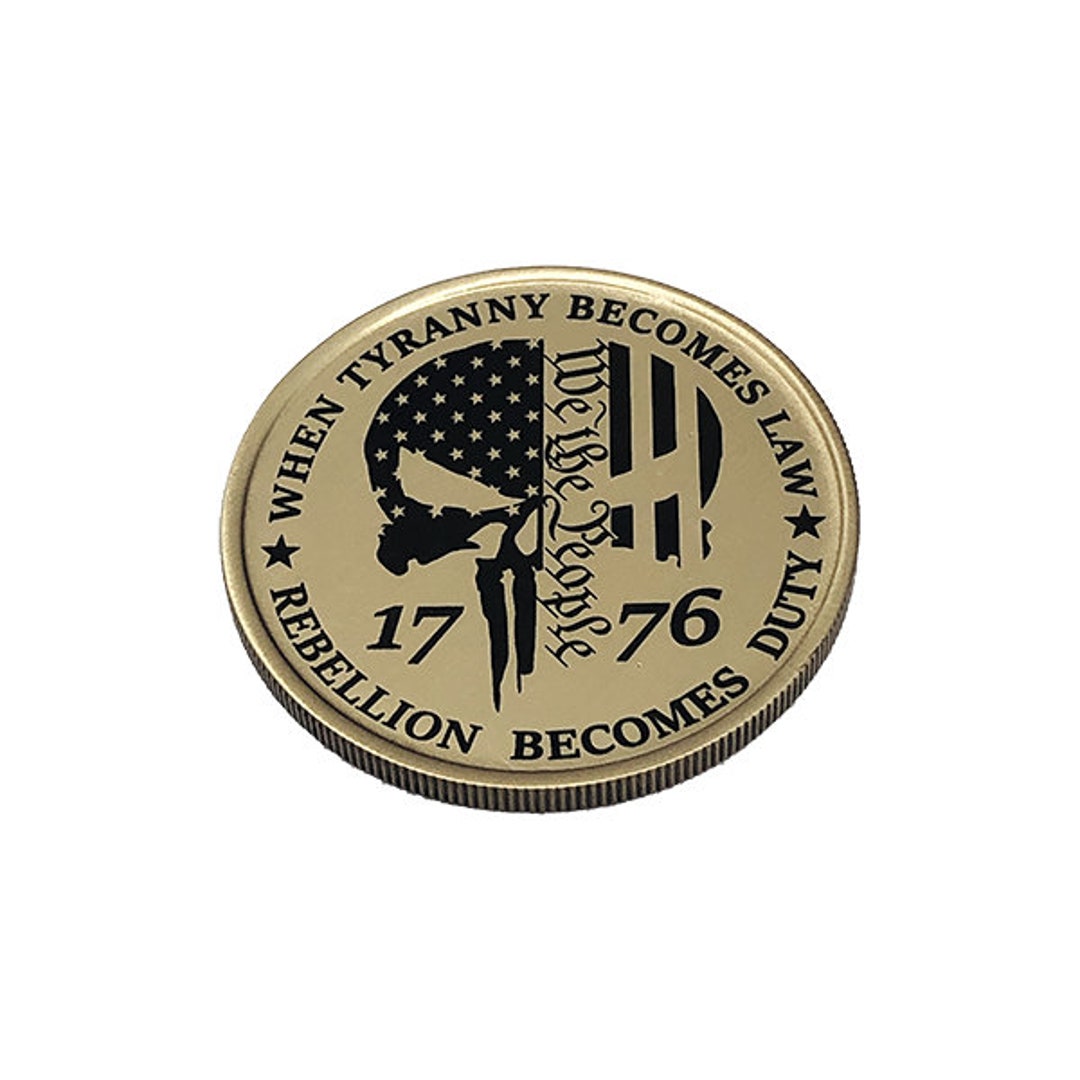 When Tyranny Becomes Law | 2nd Amendment Coin | Second Amendment | Gun ...
