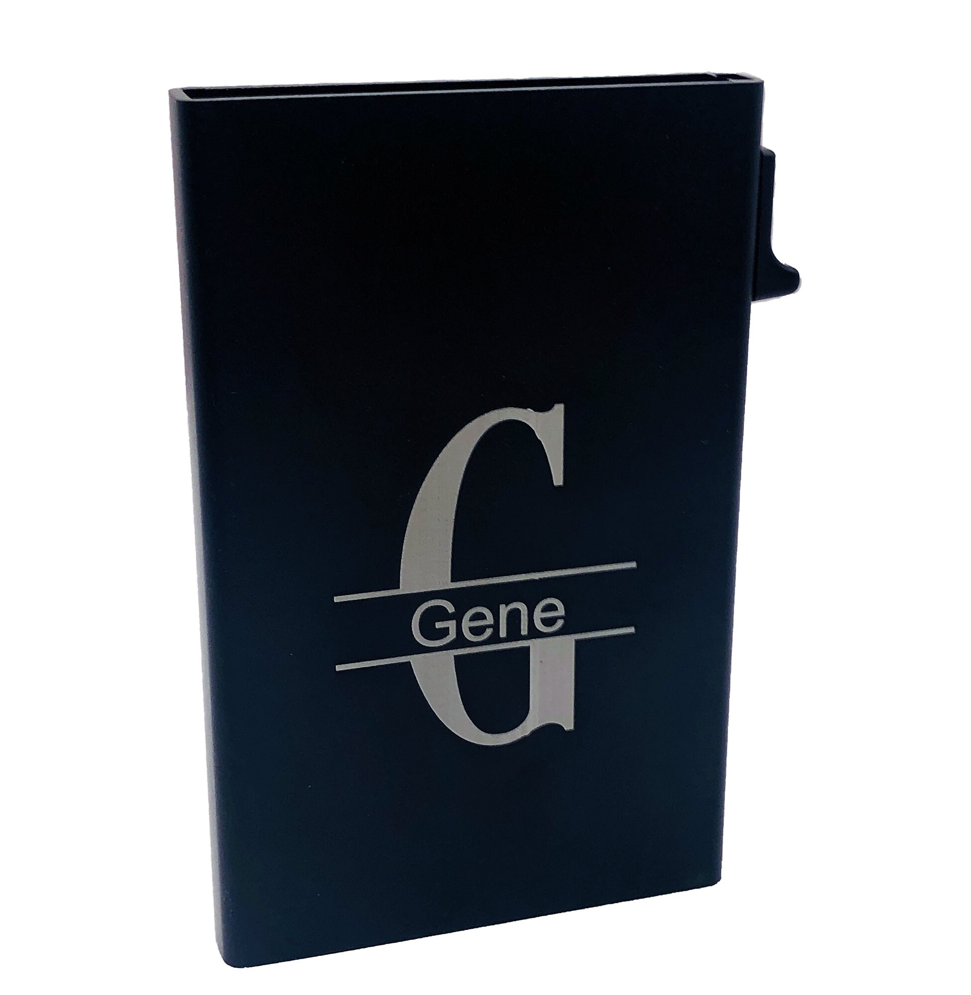 Pop up Metal Wallet With Split Monogram Wallet for Men Metal Wallet ...