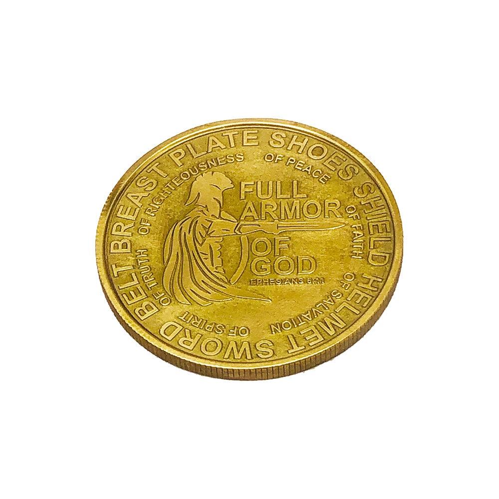 Armor of God Coin | Prayer Coin | Challenge Coin | Armor of God ...