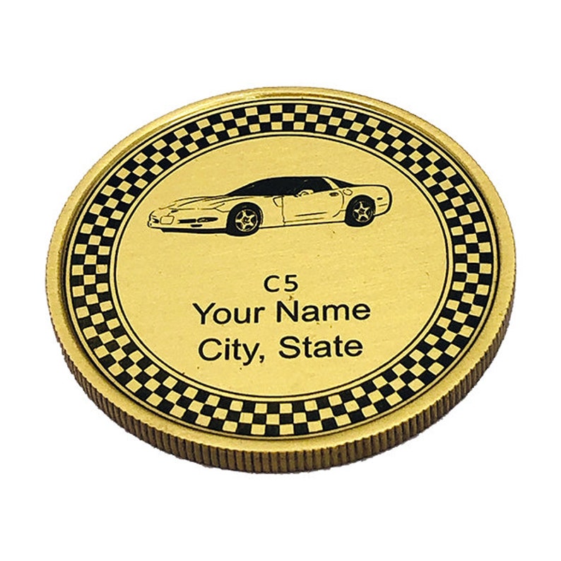Funny Corvette Owners Coin Oh You Drive a Corvette Corvette Gift ...