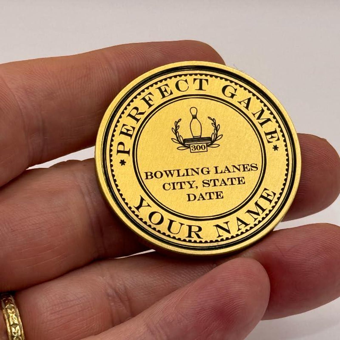 Personalized 300 Bowling Award - Etsy