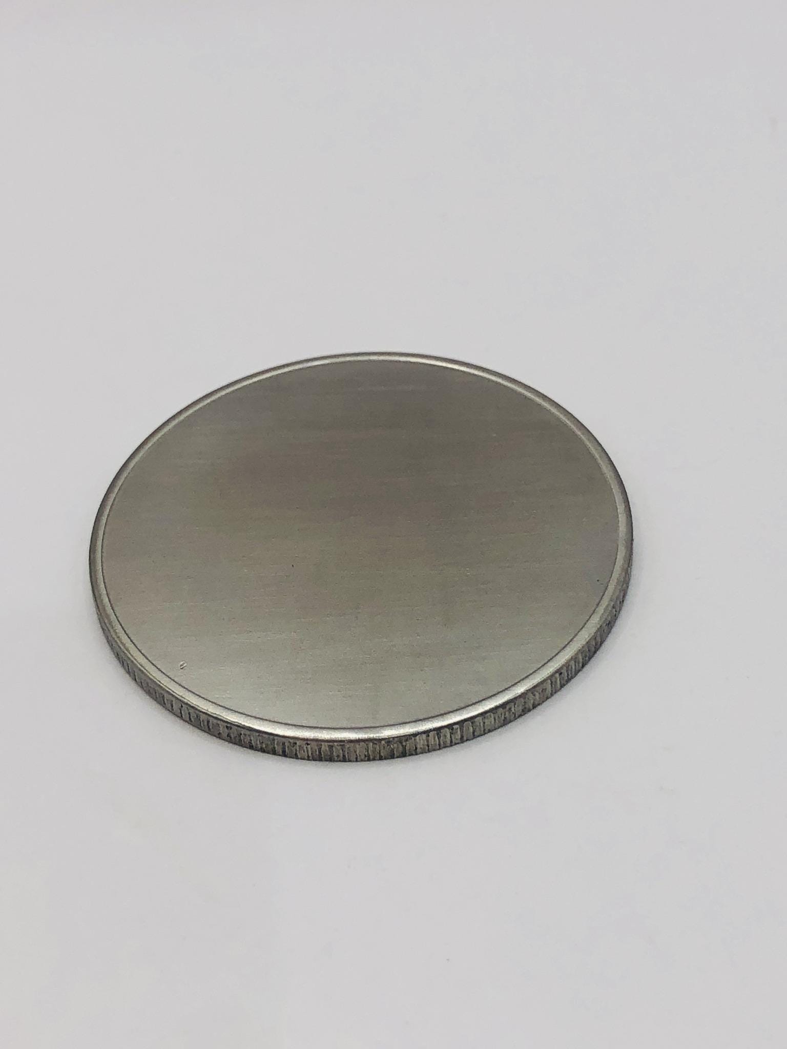 40mm Stainless Steel Coin Blanks for Lasering or Stamping - 10pcs - Etsy