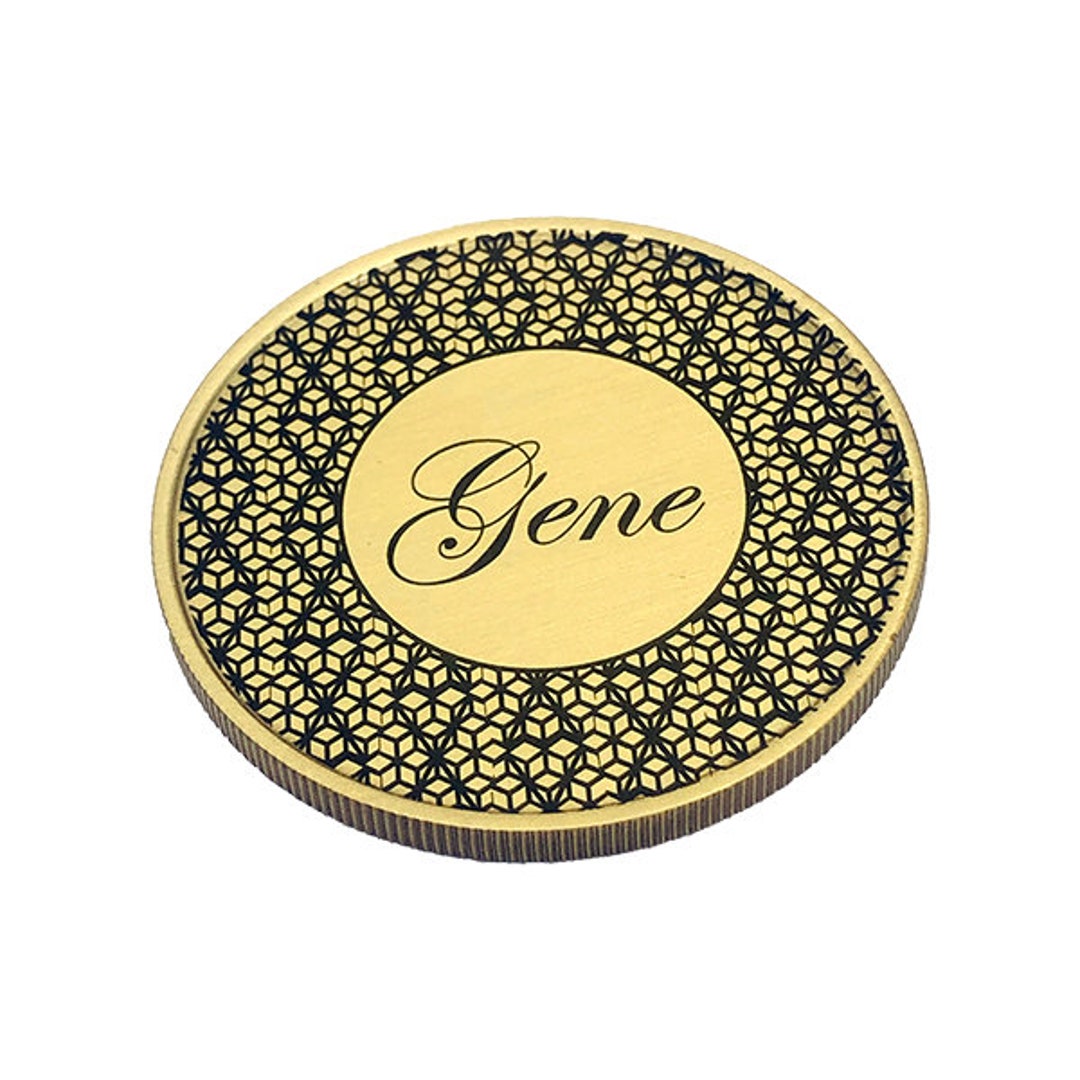 Poker Card Protector Personalized I'm All in Poker Chip Poker Gift Idea ...