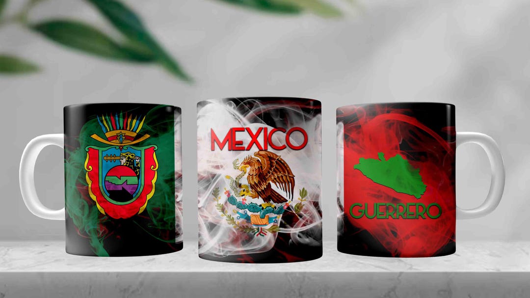 Guerrero, Mexico Mug Wrap PNG, 11 OZ - Etsy