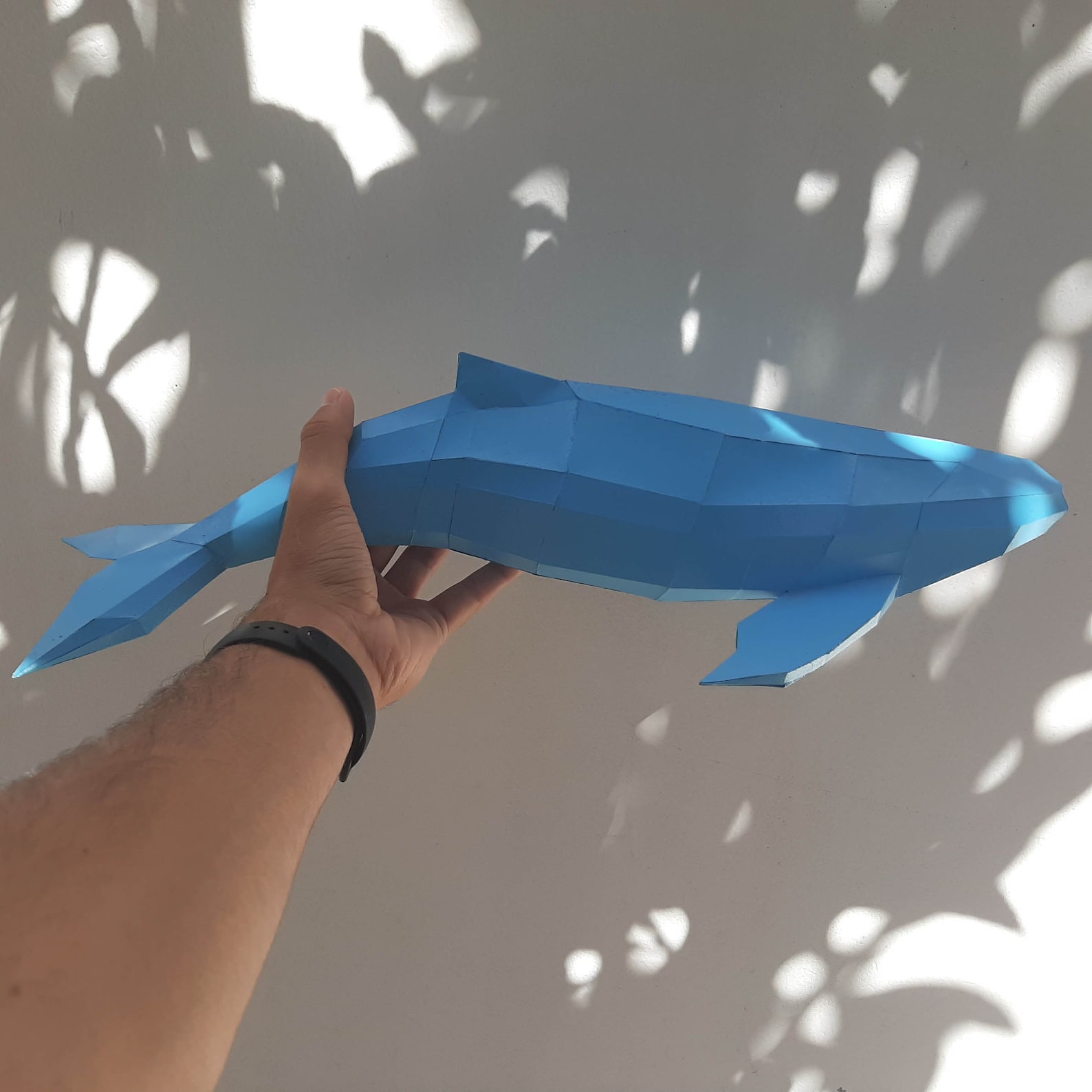 Ballena jorobada Papercraft Escultura de papel de ballena - Etsy España