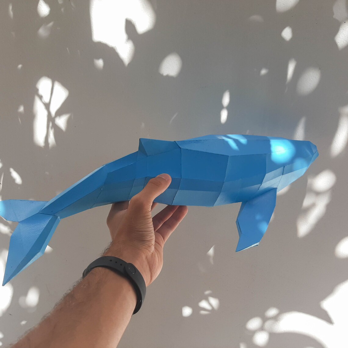 Ballena jorobada Papercraft Escultura de papel de ballena - Etsy España