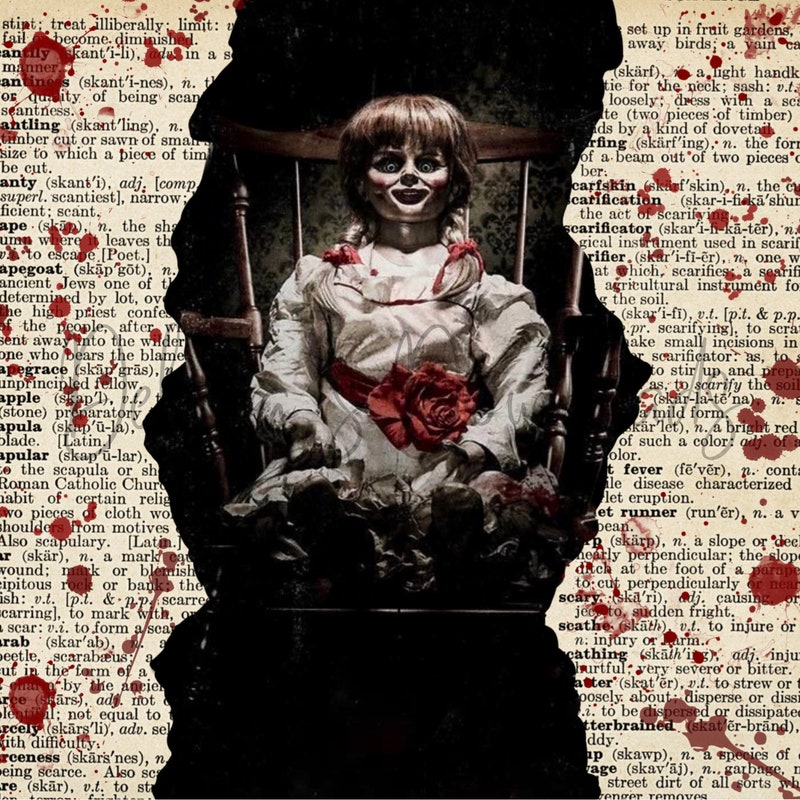 Annabelle Doll Svg - Etsy