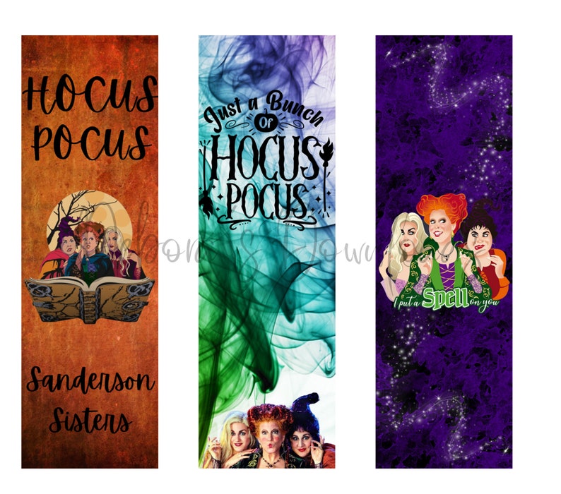 Witch Halloween Movie Pen Wraps 3 Pack Epoxy Pen Decals - Etsy