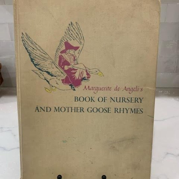 Vintage Mother Goose Book - Etsy