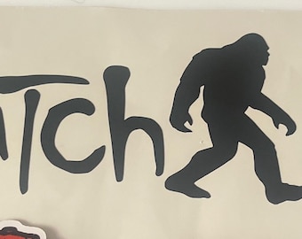 Squatch Life Decal.. Squatch Life Sticker.. - Etsy