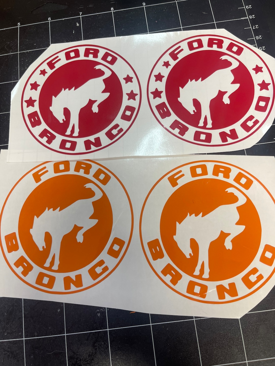 Ford Bronco Vinyl Emblems Set of 2 - Etsy
