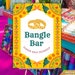 Yellow Bangle Bar Sign | Indian Wedding Sign | Mehndi Night Sign ...