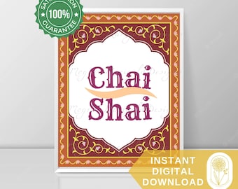 Indian Wedding Food Sign- Wedding Food Signage- Indian Street Food Sign ...