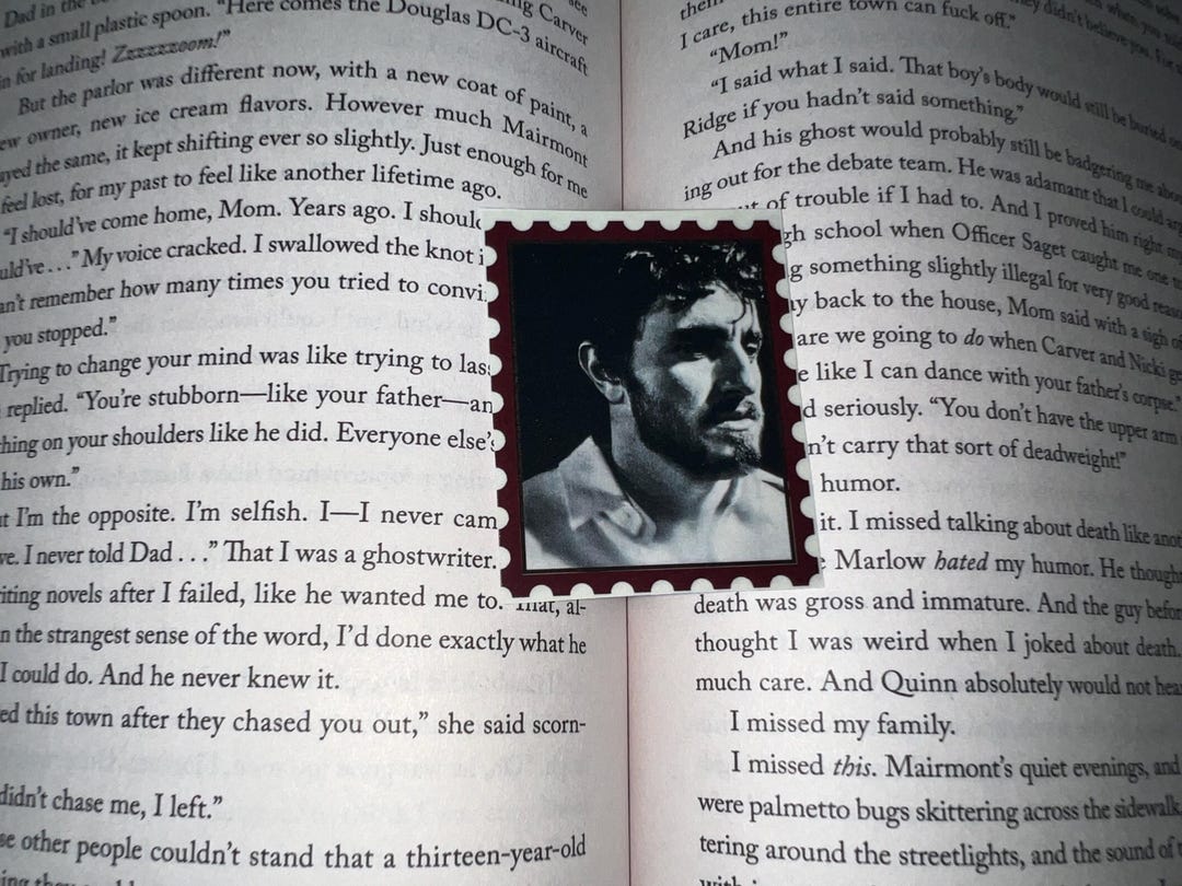 Paul Mescal Bookstamp Bookmark - Etsy