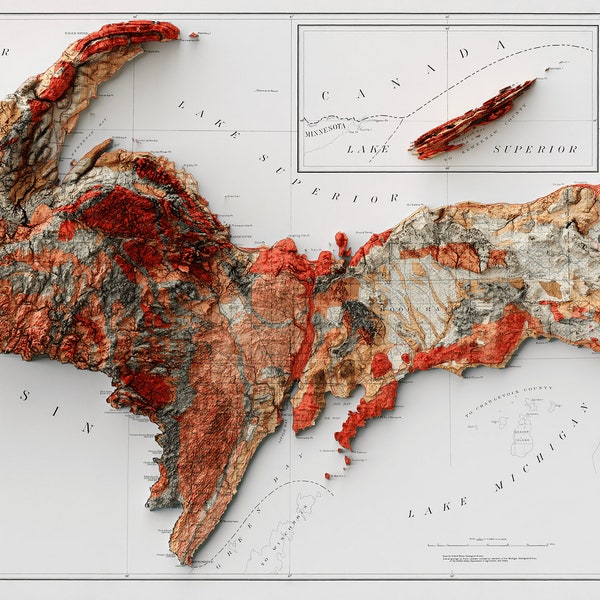 Upper Peninsula - Etsy
