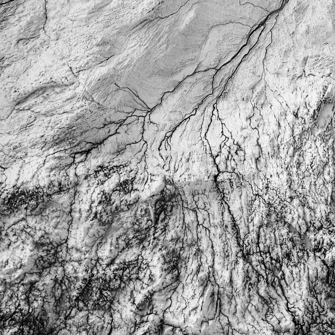 Province of Ontario Elevation Map - Wall Topographic Print, Cartography ...