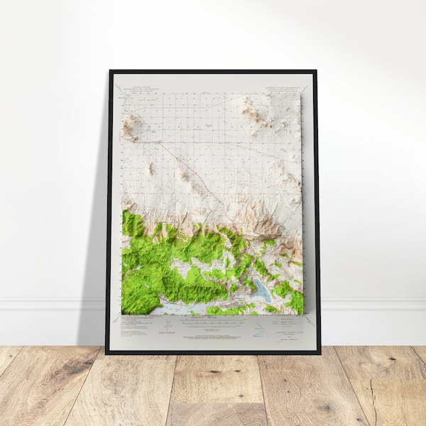 Big Map Wall Decor - Etsy