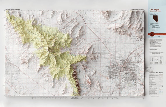Las Vegas Elevation Map Albuquerque Elevation