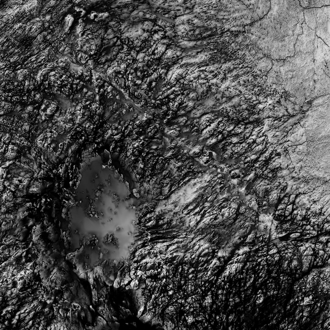 Province of Ontario Elevation Map - Wall Topographic Print, Cartography ...
