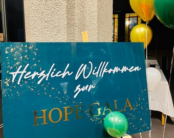 Welcome Gala Sign - Etsy