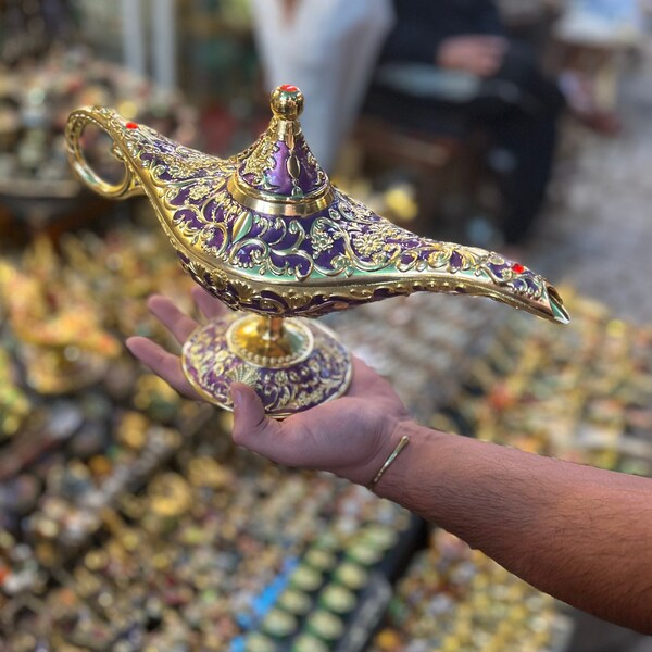 Genie Lamp - Etsy