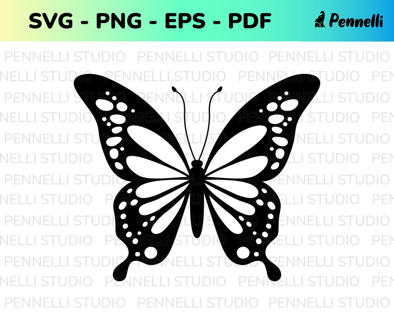 Butterfly SVG, Layered Butterfly SVG, Butterfly Silhouette, DIY Butterfly Gifts, Butterfly ...