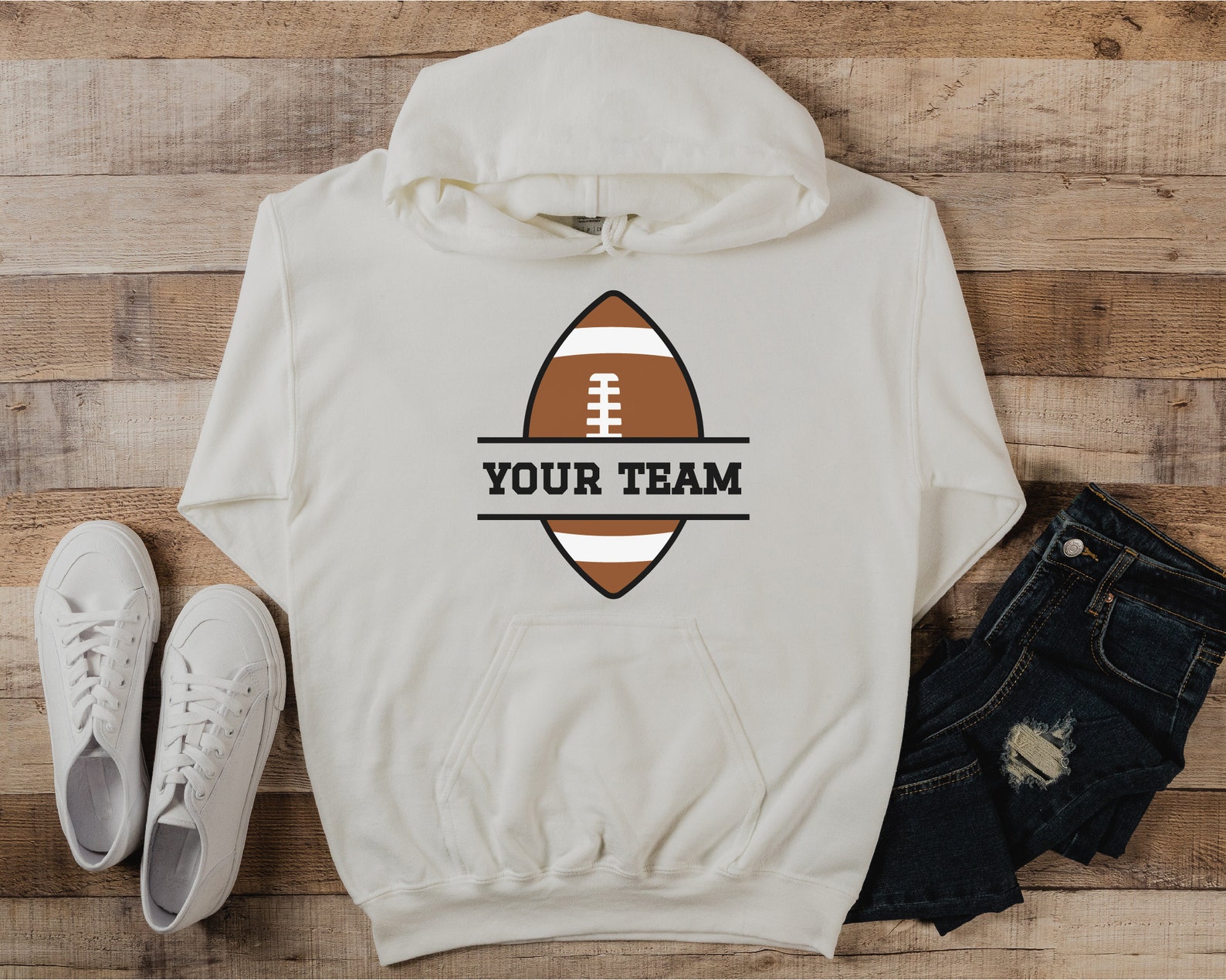 Football SVG, Football Team SVG, Football Monogram SVG, Split Monogram ...