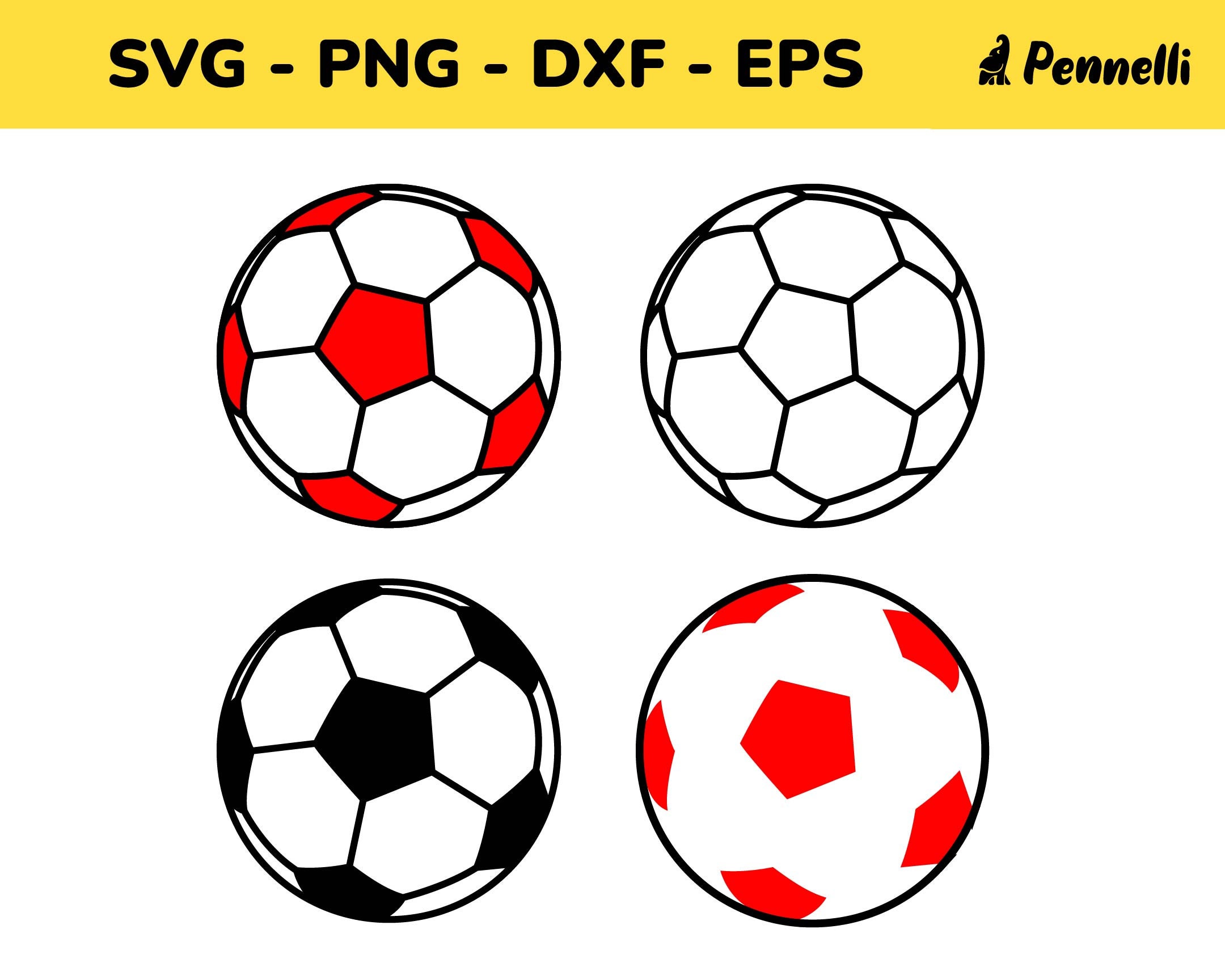 Soccer SVG, Soccer Team SVG, Soccer Monogram SVG, Split Monogram ...