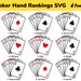 Playing Cards Svg, Aces Svg, Poker Cards Svg, Poker Hand Rankings Royal ...