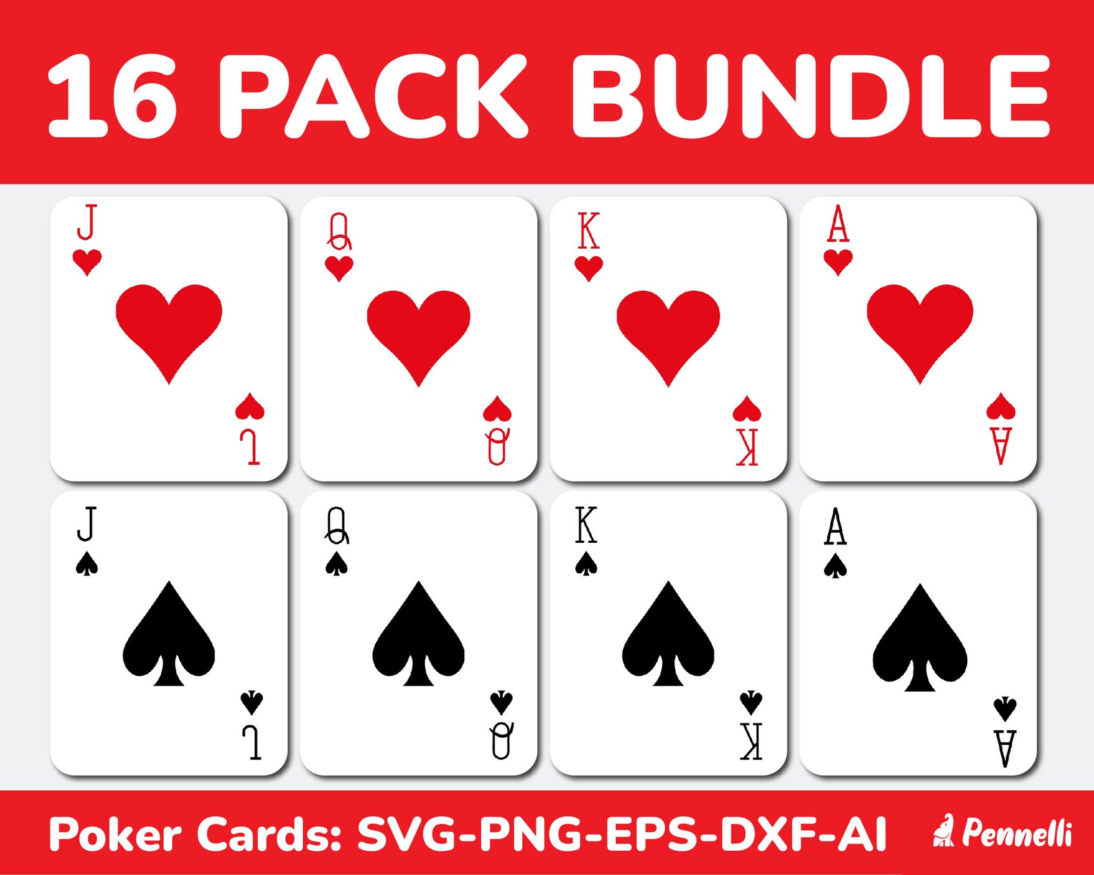 Playing Card SVG , Matching Poker Cards Svg, Card Suits Svg, Clip Art ...