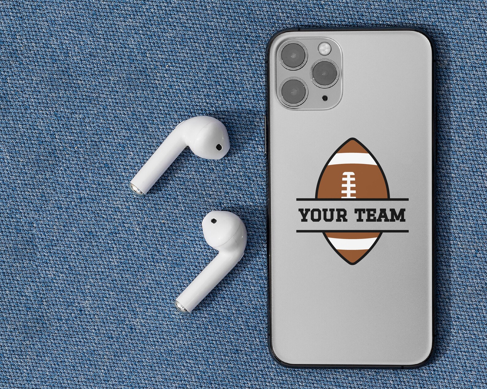 Football SVG, Football Team SVG, Football Monogram SVG, Split Monogram ...