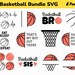Basketball SVG Bundle, Basketball Team SVG, Basketball Split SVG ...