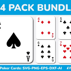 Playing Card SVG, Playing Card Suits Svg, Full Deck of Cards Svg ...